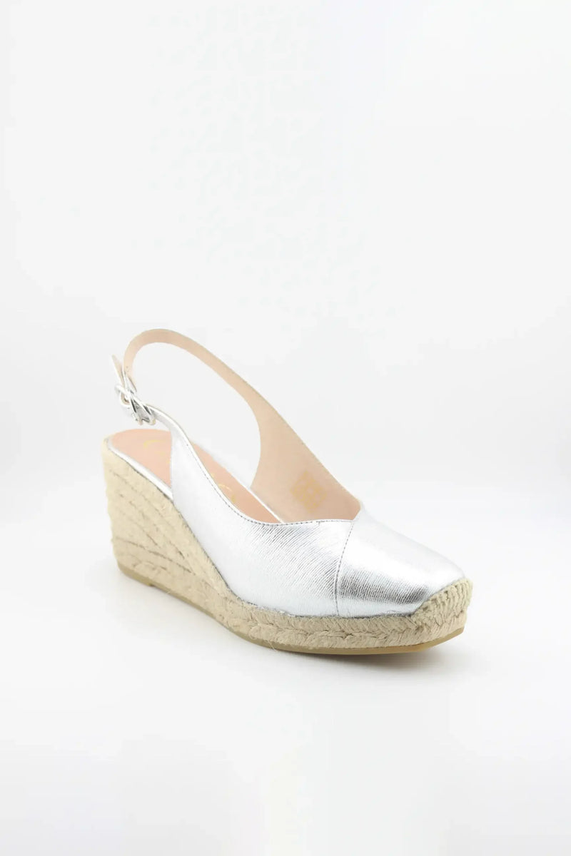 Gaimo Slingback Espadrille Wedge Sandals – Nivel Shoes